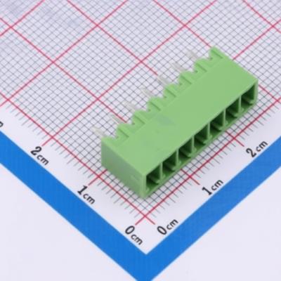 China HCTL HC15EDGVC 3.5 7P V plug in terminal block single row straight pin rated voltage 300V current 8A for sale