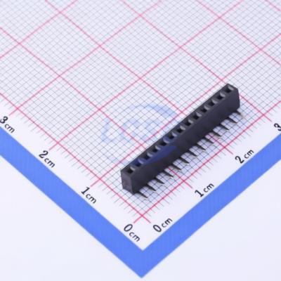 China Electronic Single Row Connector Featuring Bent Pin HCTL PM200-1-13-W-4.3 Model Specification for sale