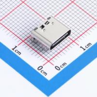 China HH HH 16P TYPE-C Y057 16 Pin Type-C Receptacle Connector with 5A Current Rating and Durable Contacts for sale