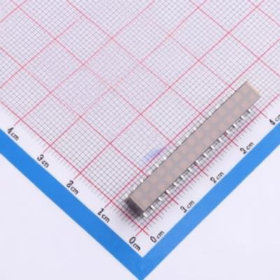 China 254 pitch dual row header surface mount plastic height 85 mm HCTL PM254-2-15-S-8.5-P electronic component for sale