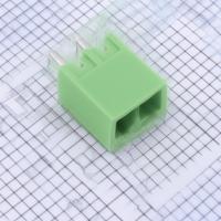 China Single Row Plug In Terminal Block HCTL HC15EDGVC-3.5-2P-V Straight Pin Wire To Board Connector for sale