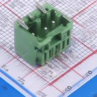 China single row pluggable terminal block 2.54mm pitch rated 150V 5A HCTL HC2EDGRC-2.54-4P-V for 26 to 20AWG wires for sale