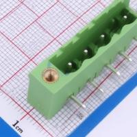 China HCTL HC2EDGRM 5.08 4P V plug in terminal block single row 5.08mm pitch rated current 15A and voltage 300V for sale