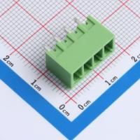 China Plug in terminal block with screw connection and straight pins rated 300V 8A current HCTL HC15EDGVC 3.81 4P V for sale