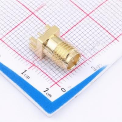 China Performance RF Connector HJ Tech 2LC15SM025 with Gold Plated Brass Body and Teflon Insulator Design for sale