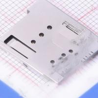 China HDGC K-DYX-006 MICRO SIM Card Connector Designed with PUSH 1.5H Mechanism and 8 1 Anti-card Insertion for sale