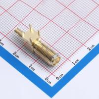 China Brass gold plated communication assembly with insulator pin pins and rear plug HJ Tech 2LC15SF705 component for sale