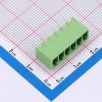 China electrical connection terminal block HCTL HC15EDGVC-3.5-6P-V single row pluggable closed straight pin design for sale
