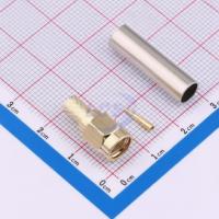 China SMA Male Connector with Male Pin HJ Tech 2LC15PM902 Supporting SYV-50-3 Cable and Low VSWR of 1.50 for sale