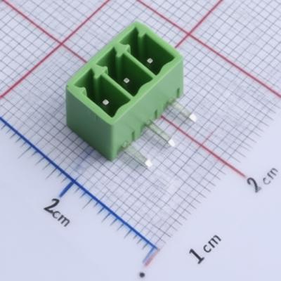 China Single Row Pluggable Terminal Block HCTL HC15EDGRC-3.5-3P-V Enclosed Right Angle Electrical Connector for sale