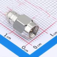 China Durable SMA Male Plug RF Connector Assembly HJ Tech 2LC15PM010 Brass Nickel Gold Plated for Antenna for sale