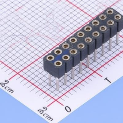 China Double Row Female Connector with Straight Round Pins HCTL PM200-2-09-Z-3.0-C Connectivity Solution for sale