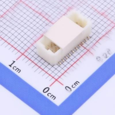 China Double row pin header with posts HDGC HDGC1002WV S 2X10P 1 to 1 configuration connector for sale