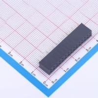 China Dual Row Straight Pin Header 254mm Pitch Plastic Height 85mm Electronic Component HCTL PM254-2-15-Z-8.5 for sale