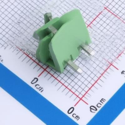 China HCTL HC2EDGR 5.08 2P V electrical plug in terminal block single row solder pin pitch 5.08 millimeter for sale