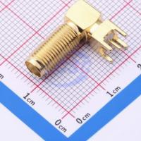 China SMA Jack Connector Right Angle Type HJ Tech 2LC15SF041 Featuring 50 Ohm Impedance and ROHS Compliance for sale