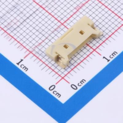 China Precision wafer connector HDGC HDGC1254WR-S-6P featuring 1.25MM pitch and 90 angle for electronics for sale