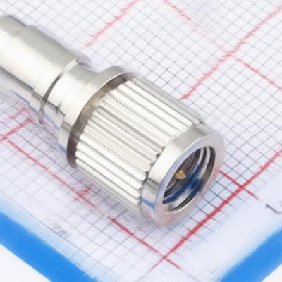 China HJ Tech 2LC15PM427 SMA Plug Featuring Gold Plated C3604 Body and TEFLON Insulator for Antenna Systems for sale