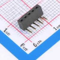 China Single Row Bent Pin Connector HCTL PM200-1-05-W-4.3 Electrical Component for Industrial Circuits for sale