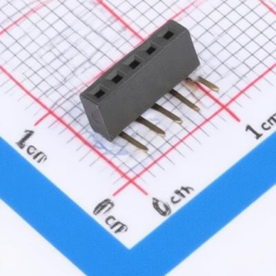 China Single Row Bent Pin Connector HCTL PM200-1-05-W-4.3 Electrical Component for Industrial Circuits for sale