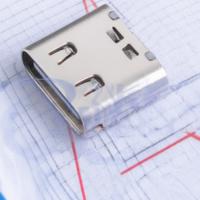 China HH HH 24P TYPE-C Y036 Female Connector Featuring LCP Housing and SUS301 Shell for Robust Performance for sale