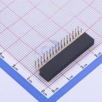 China Double Row Pin Header Connector HCTL PM200-2-16-W-4.3 Bent Pin 2 Millimeter Pitch Electronic Component for sale