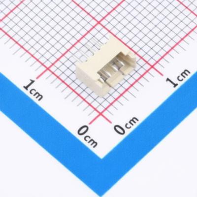 China MX1.25 series connector HDGC HDGC1251WV-4P 4 pin configuration with defined manufacturing tolerances for sale