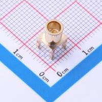 China 180 Degree MCX Jack for PCB Applications HJ Tech HJ-MCX003 Gold Plated Brass Connector for sale