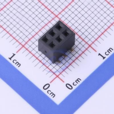 China Double Row Pin Header Surface Mount Type HCTL PM200-2-03-S-4.3 Electronic Connector Component for sale