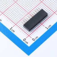 China Single Row Straight Pin Header Plastic Width 21mm HCTL PM127-1-11-4.3-G0 Electronic Connector for sale