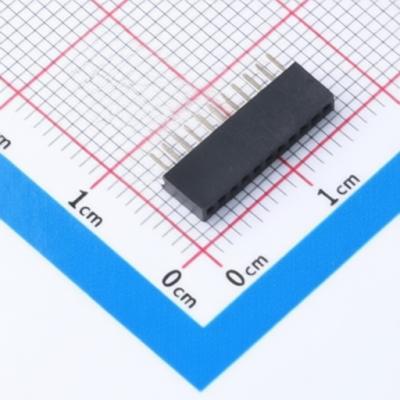 China Single Row Straight Pin Header Plastic Width 21mm HCTL PM127-1-11-4.3-G0 Electronic Connector for sale