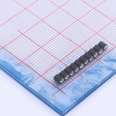 China 3A Rated Single Row Header HCTL PM254-1-10-Z-3.0-C with Round Straight Pins and Durable Brass Sleeve for sale