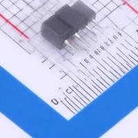 China Round Straight Pin Single Row Header Connector HCTL PM200-1-02-Z-3.0-C for Electronic Applications for sale