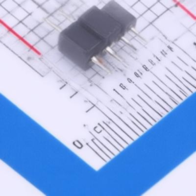 China Round Straight Pin Single Row Header Connector HCTL PM200-1-02-Z-3.0-C for Electronic Applications for sale