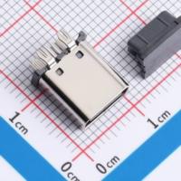 China HH HH 16P TYPE-C Y448 right angle DIP female connector designed for robust data and power connections for sale