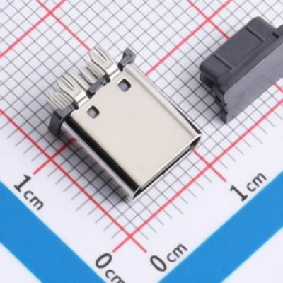 China HH HH 16P TYPE-C Y448 right angle DIP female connector designed for robust data and power connections for sale