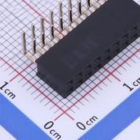 China Bent Pin Double Row Pin Header HCTL PM200-2-09-W-4.3 Connector for Electronic Assembly Applications for sale