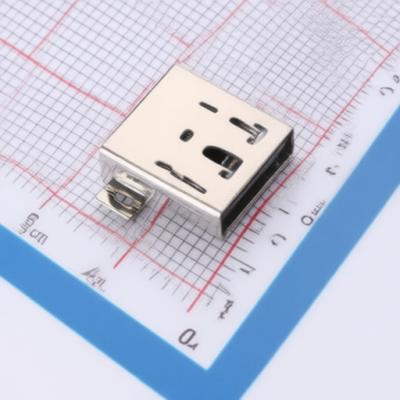 China Electrical Connector HH HH-USB-SMT-205 with Copper Alloy Contacts and Thermoplastic Housing Material for sale