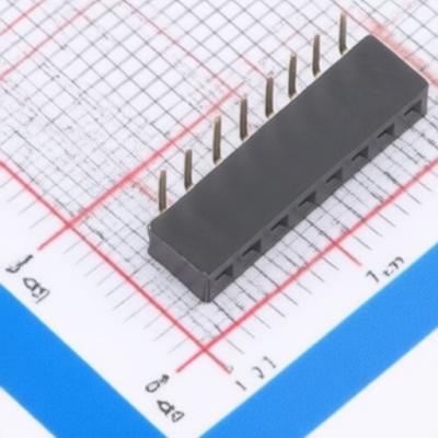 China Single Row Header Connector Bent Pin Model HCTL PM200-1-08-W-4.3 Suitable for Electronic Applications for sale