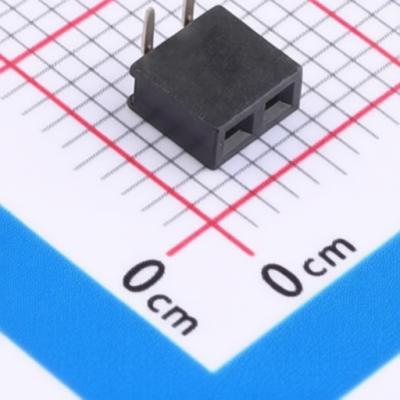 China Connector Single Row Pin Header Bent Pins Model HCTL PM200-1-02-W-4.3 for Circuit Board Applications for sale