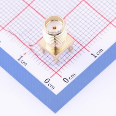 China 180 degree four leg plug in board welding type connector female to female HJ Tech 2LC15SF022 suitable for communication for sale