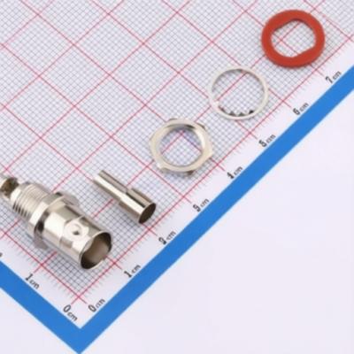 China Durable BNC Jack Connector HJ Tech 2LC08SF004 Designed for RG316 Cable and Frequency Range DC to 3GHz for sale