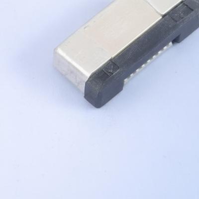 China electronic connector 0.5mm pitch FPC Hong Cheng HC-FPC-0.5-8P-CXH20 black LCP housing copper terminals for sale
