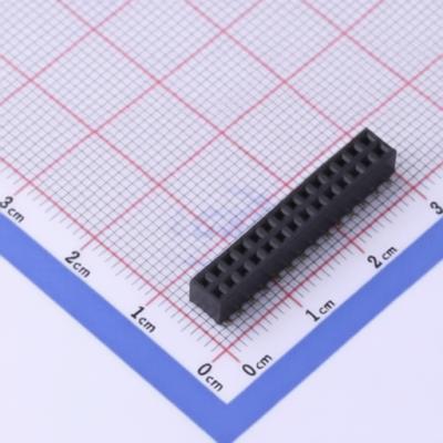 China 2 millimeter pitch dual row header SMT mounting style HCTL PM200-2-14-S-4.3 electronic connector for sale