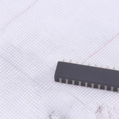 China Single Row Header 2.54mm Pitch Straight Pin Plastic Height 8.5mm Model HCTL PM254-1-18-Z-8.5 Connector for sale