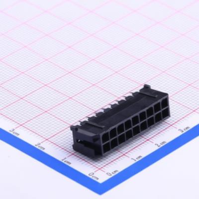 China Electrical connectors with 24 poles and wide ambient temperature Hongxing HX30002-18A strip connectors for sale