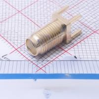China HOAUC HYCW23-SMAW1146-1650B SMA 180 DIP connector featuring mounting holes and straight pin perfect for connections for sale