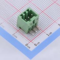 China HCTL HC2EDGRC2543PV pluggable terminal block single row 254mm pitch rated 150V 5A wire size 2620AWG for sale