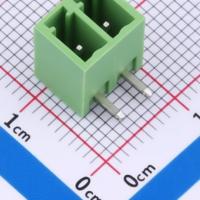 China Pluggable Terminal Block with 3.81mm Pitch Rated 300V 8A HCTL HC15EDGRC-3.81-2P-V Single Row Configuration for sale