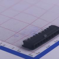 China Electronic component Hongxing HX30001-9DA bk wafer pin header with PA66 UL94V0 shell and H65 NiSn plating for sale